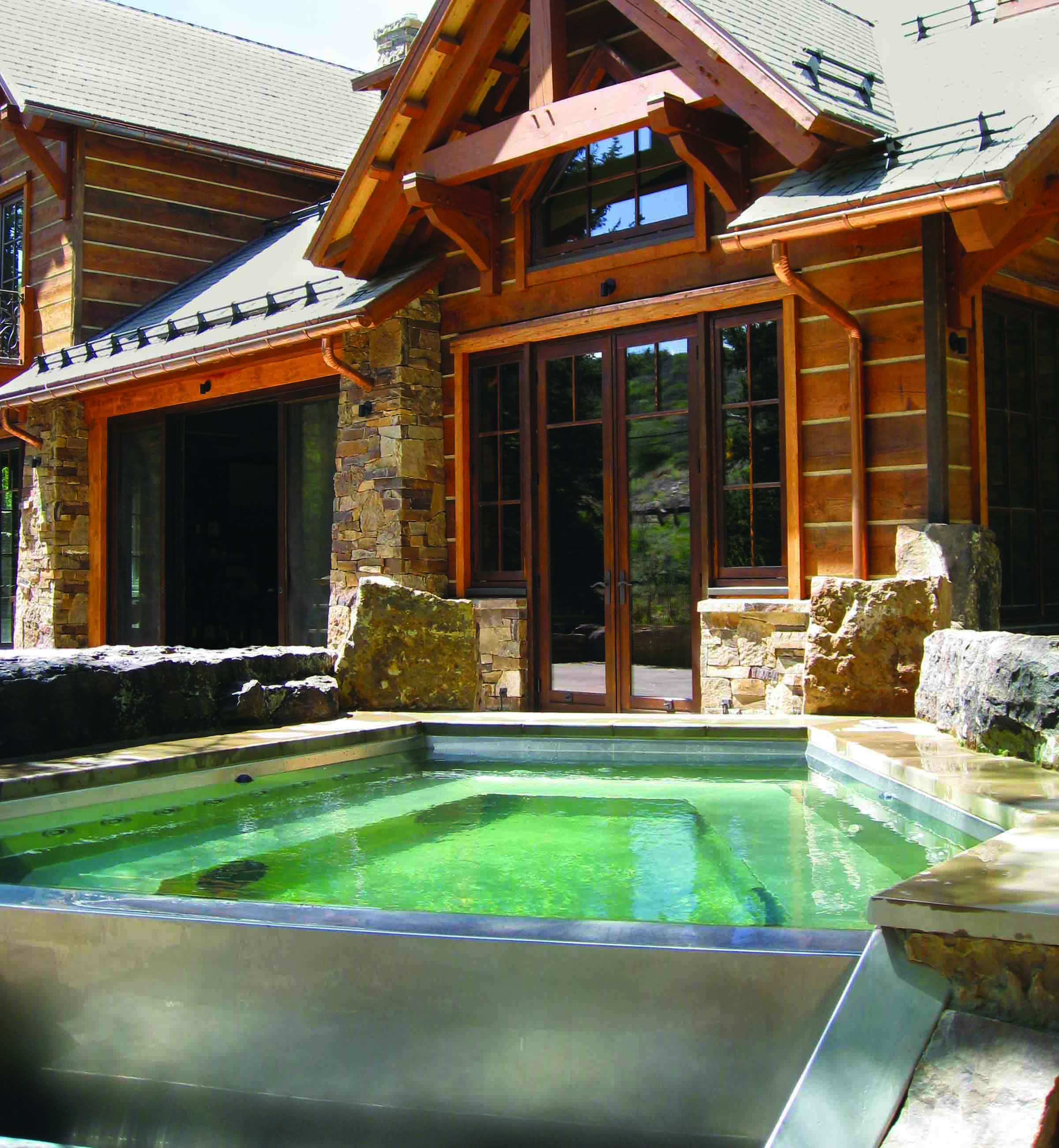 Custom Stainless Steel Spa - Stainless Aquatics | Stainless Steel Pools ...