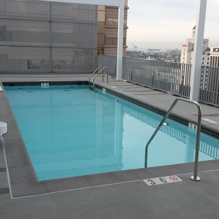Edison Lofts Rooftop Pool - Construction Prep Work - Stainless Aquatics ...