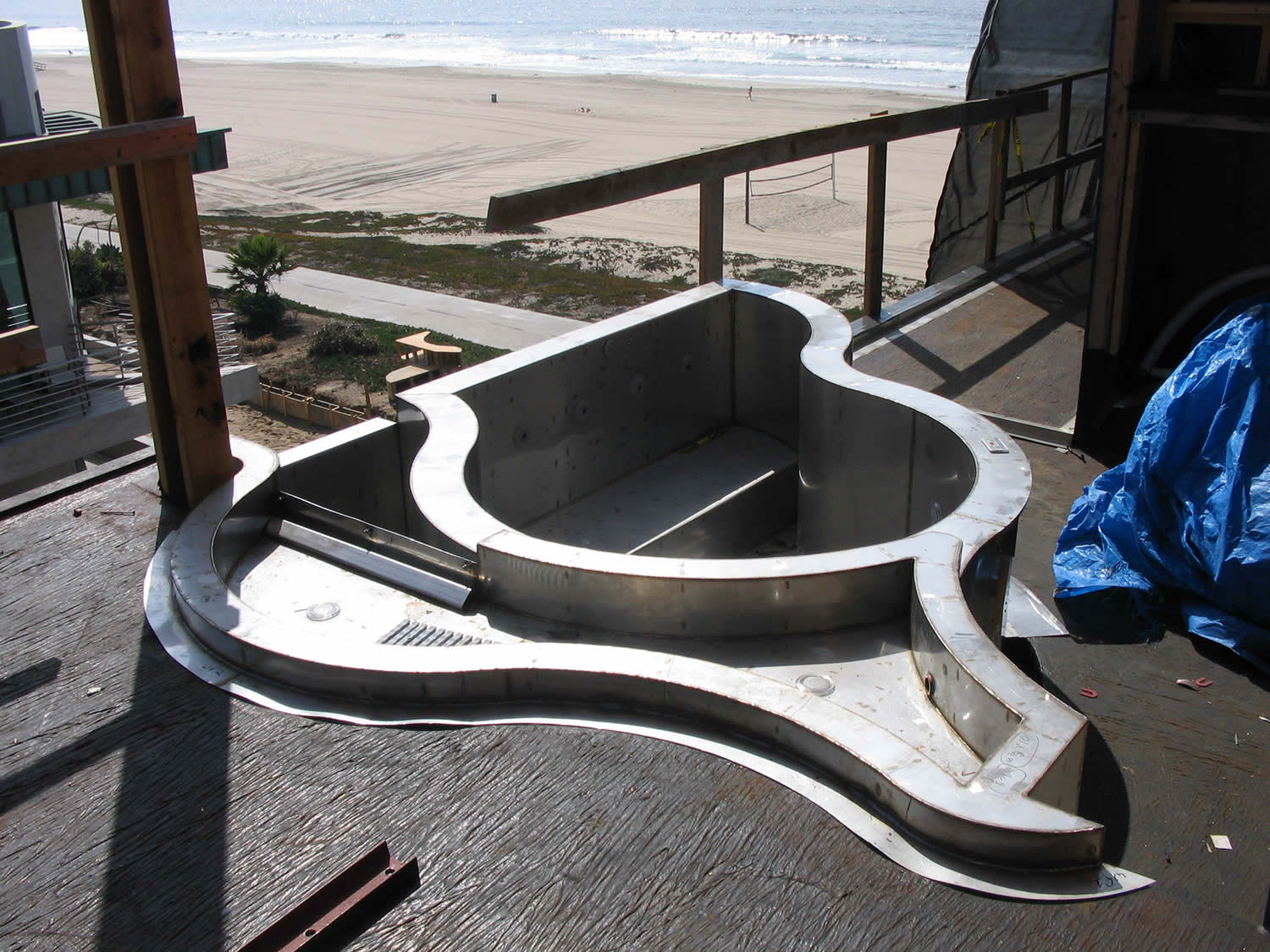 Stainless Steel Spa Installation - Stainless Aquatics | Stainless Steel ...